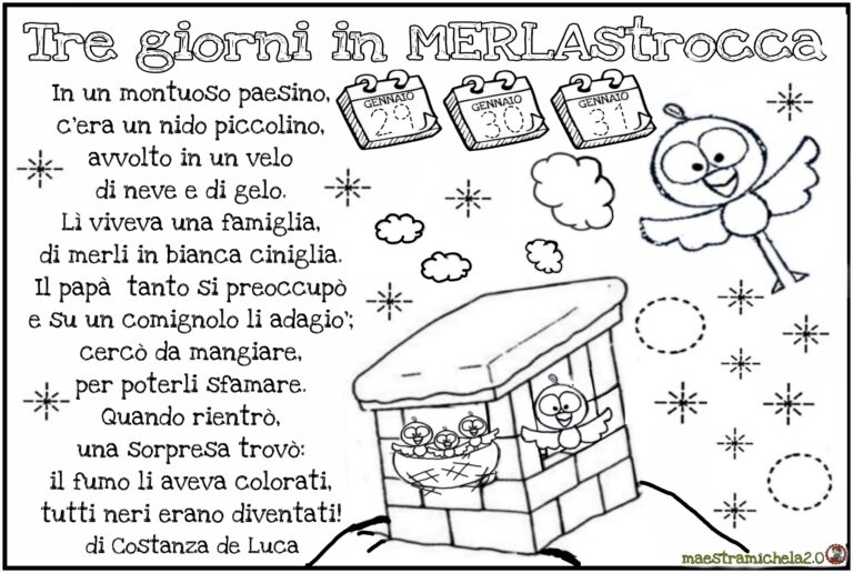 I TRE GIORNI DELLA MERLA - maestramichela2.0