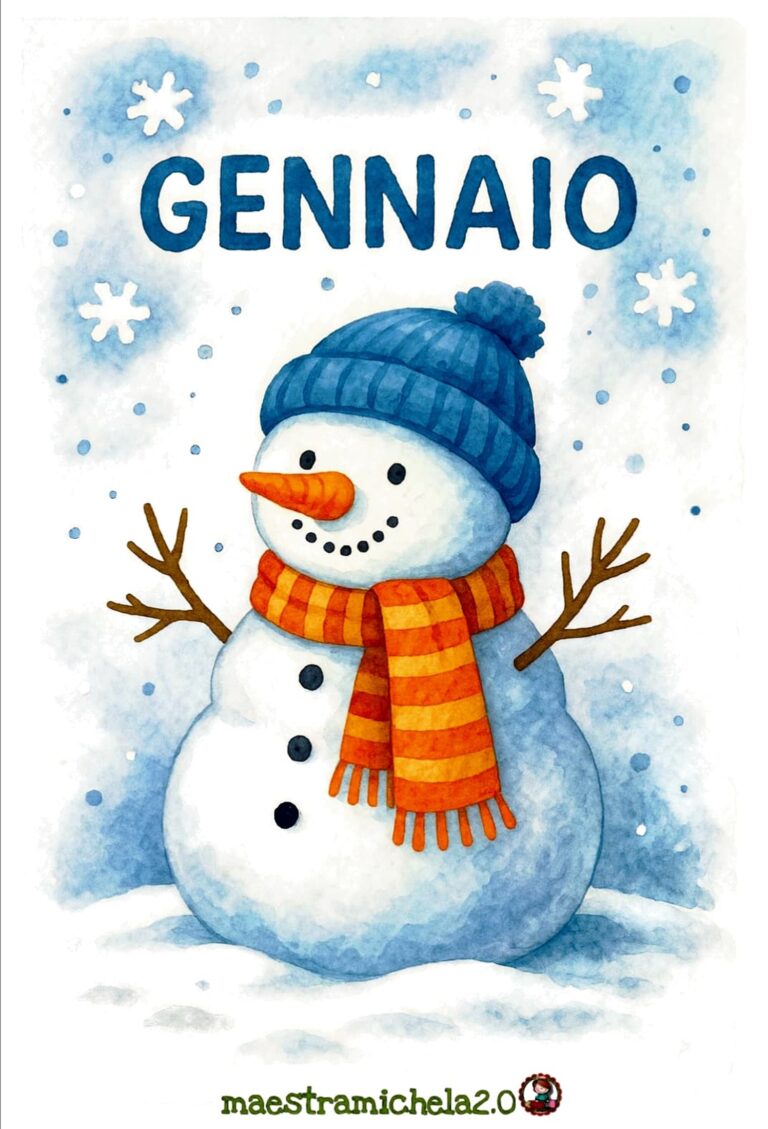 I MESI DELL'ANNO DA STAMPARE E COLORARE - maestramichela2.0