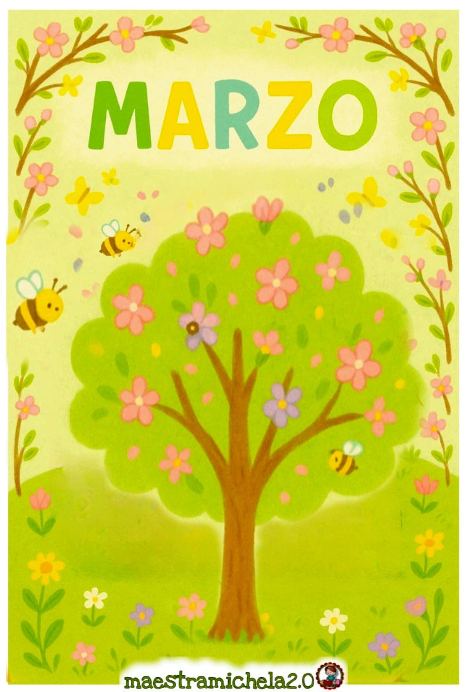 I MESI DELL'ANNO DA STAMPARE E COLORARE - maestramichela2.0