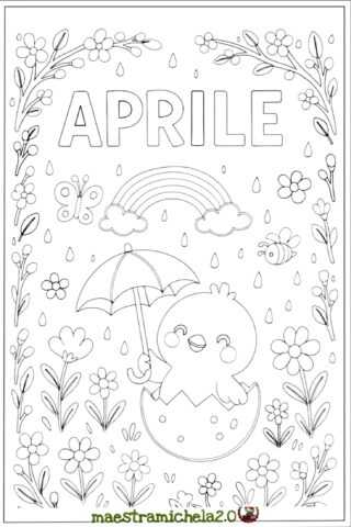 I MESI DELL'ANNO DA STAMPARE E COLORARE - maestramichela2.0