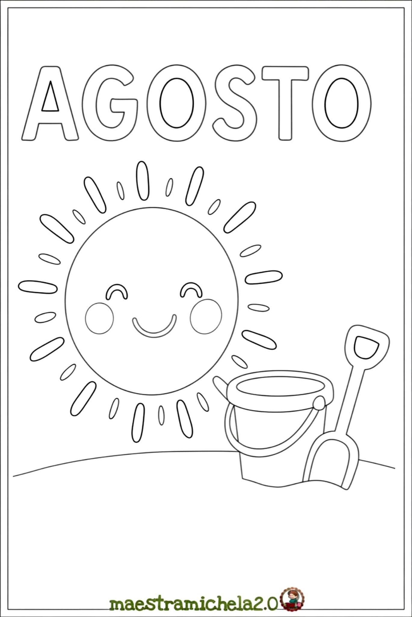 I MESI DELL'ANNO DA STAMPARE E COLORARE - maestramichela2.0