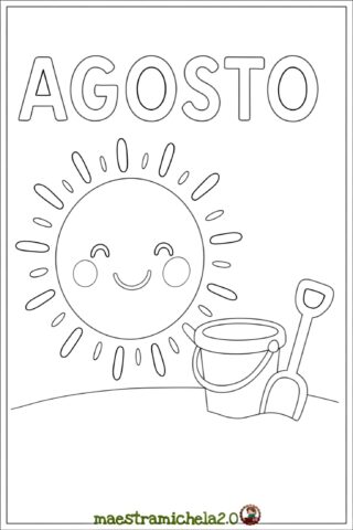 I MESI DELL'ANNO DA STAMPARE E COLORARE - maestramichela2.0